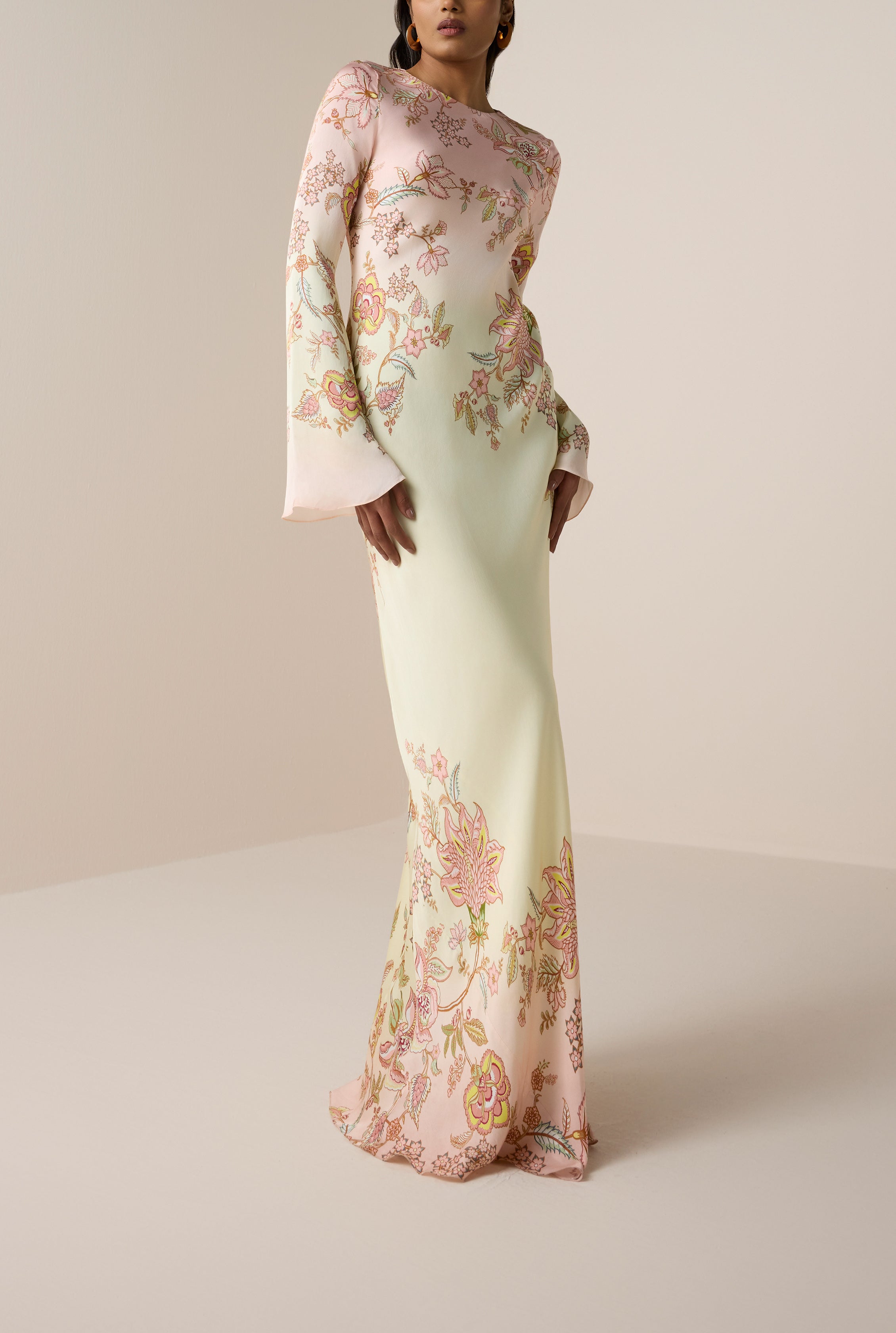 Riah Long Dress – Hemant & Nandita